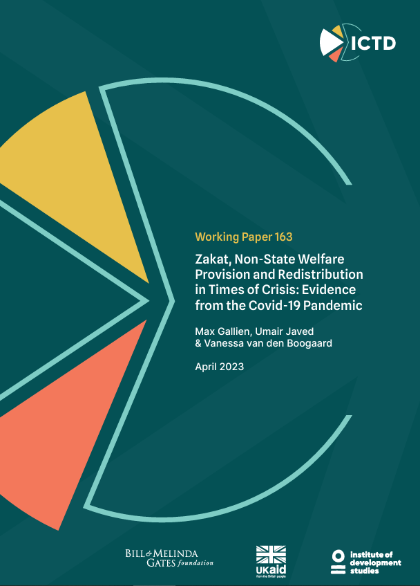 Zakat, Non-State Welfare Provision and Redistribution in Times of Crisis: Evidence from the ...