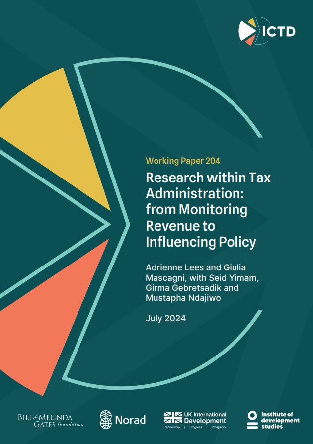 Research within Tax Administration: from Monitoring Revenue to ...