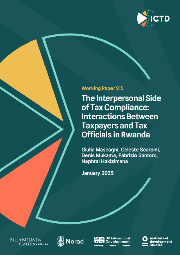 The Interpersonal Side of Tax Compliance: Interactions Between Taxpayers and Tax Officials in ...