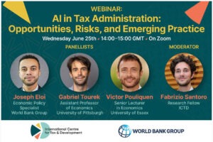 Webinar: AI in Tax Administration – ICTD